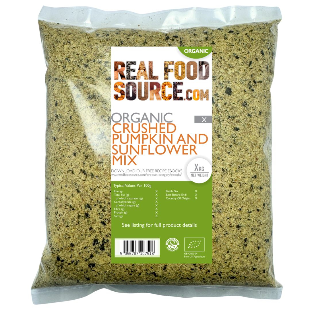 Organic Crushed Pumpkin and Sunflower Mix – RealFoodSource