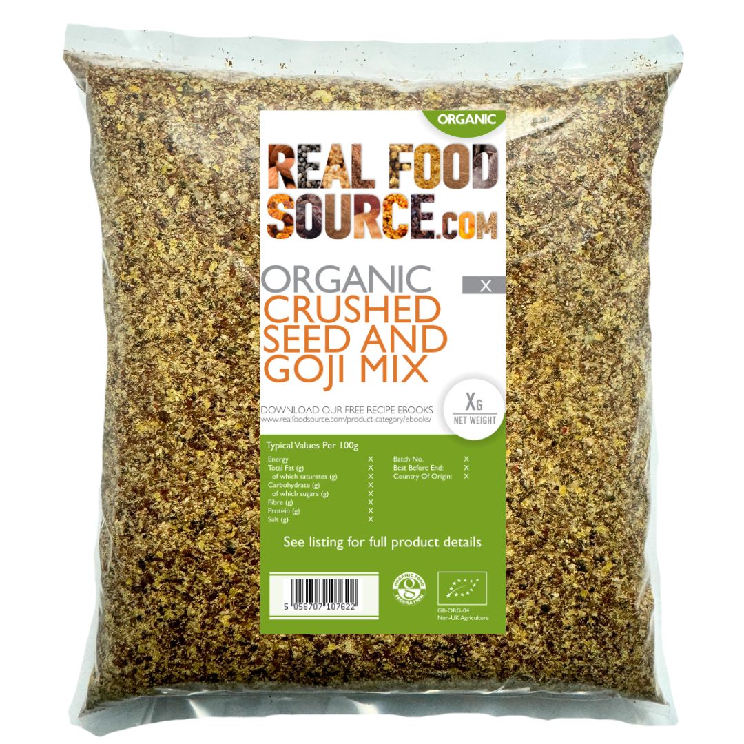 Organic Crushed Seed and Goji Mix – RealFoodSource