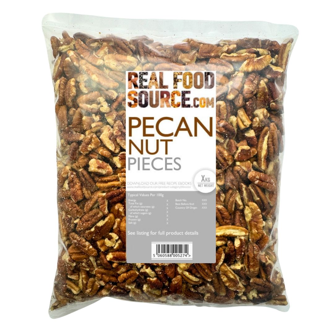 Large Pecan Pieces – RealFoodSource