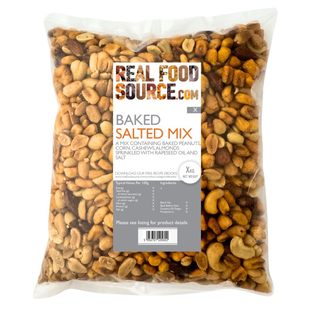 Baked Salted Snack Mix – RealFoodSource