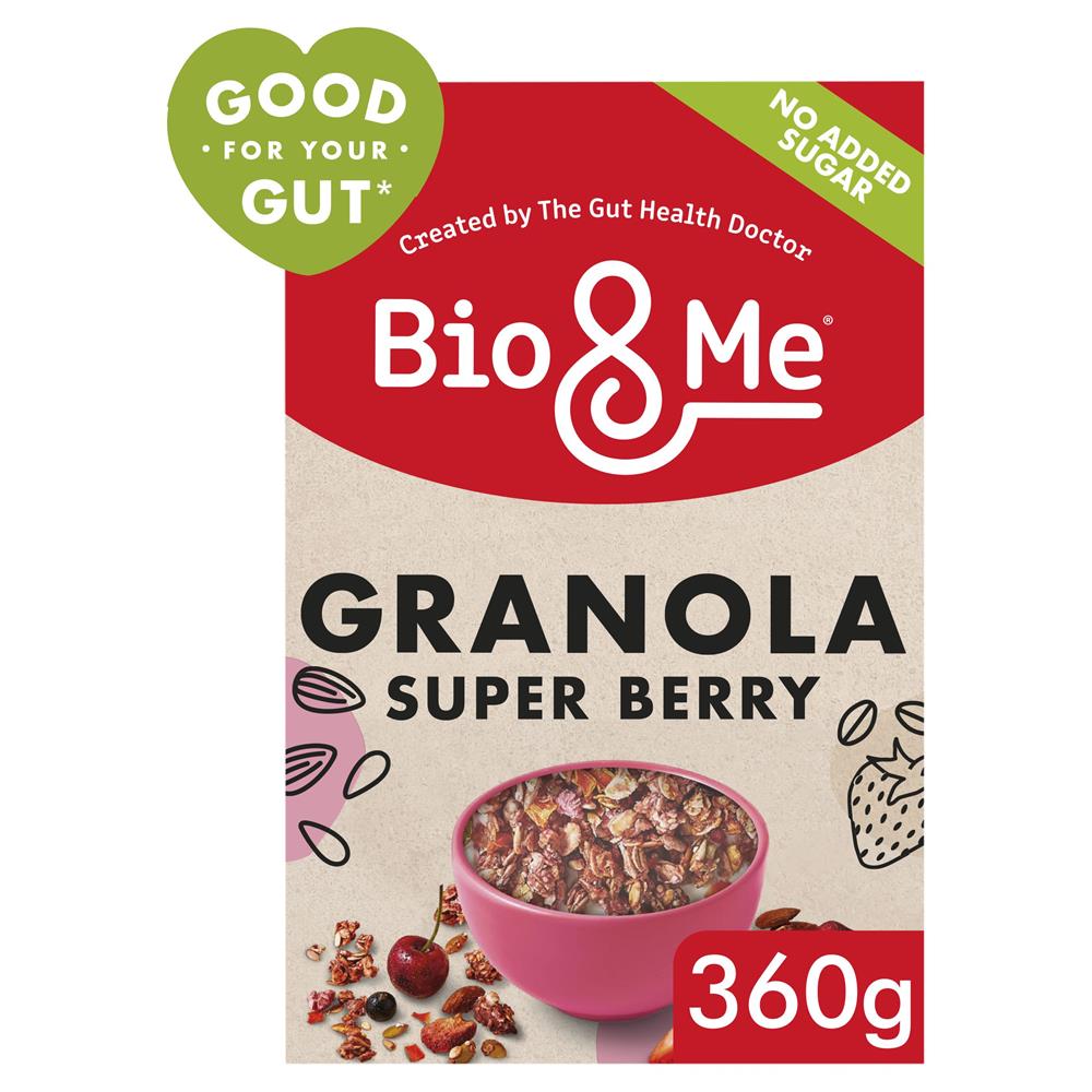 Bio&Me - Super Berry Gut-Loving Granola 360g – RealFoodSource