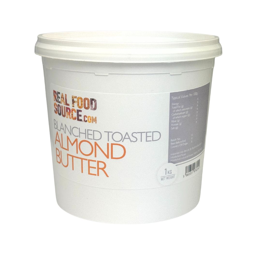 Blanched Toasted Almond Butter – RealFoodSource