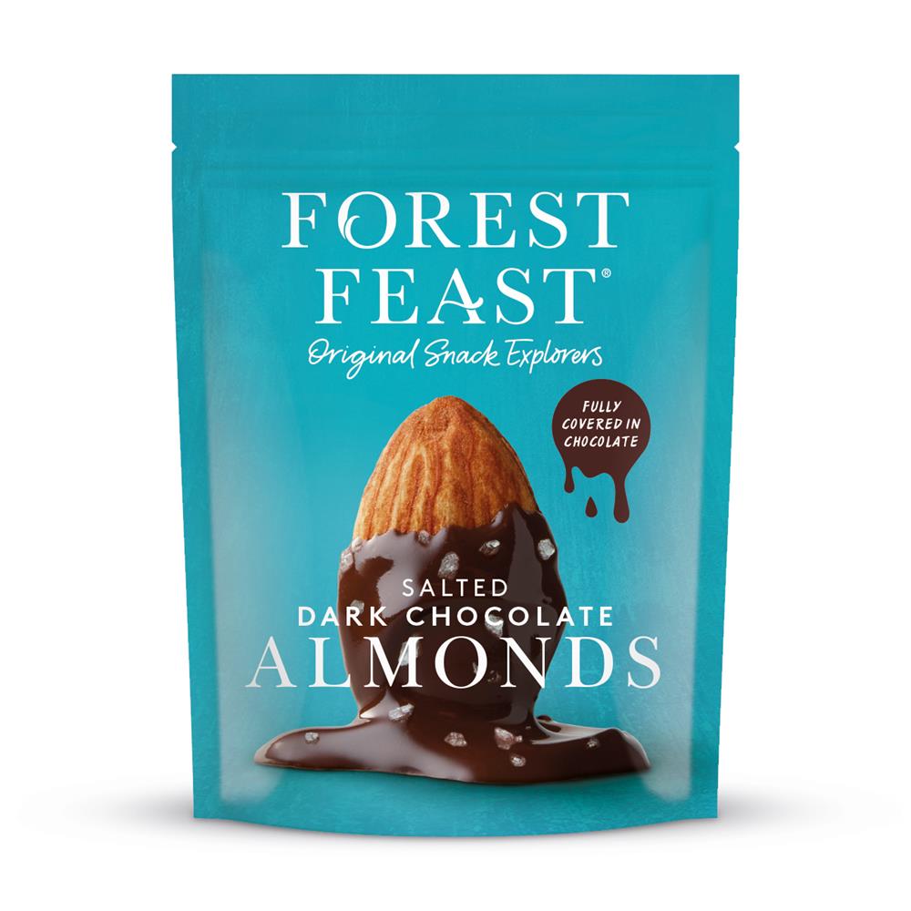 Forest Feast Salted Dark Chocolate Almonds – RealFoodSource