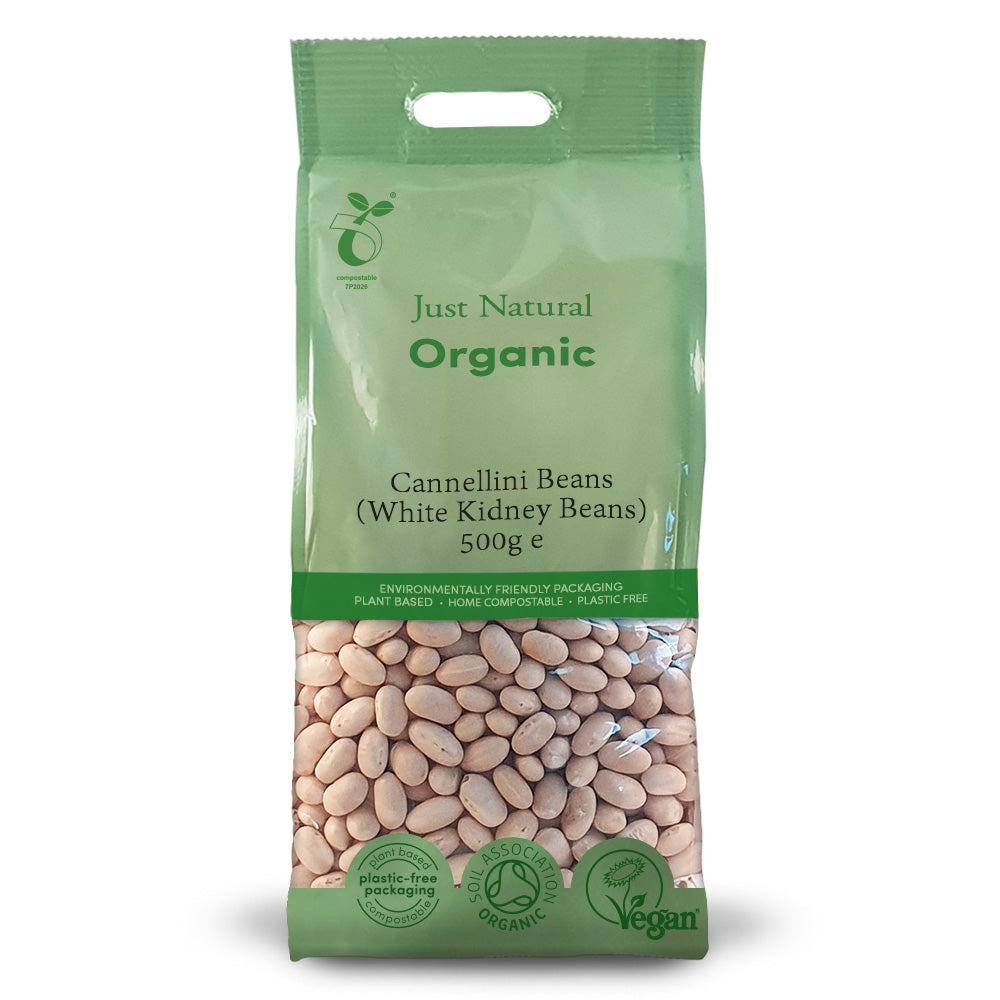 Just Natural -Organic Cannellini Beans (White Kidney Beans ...