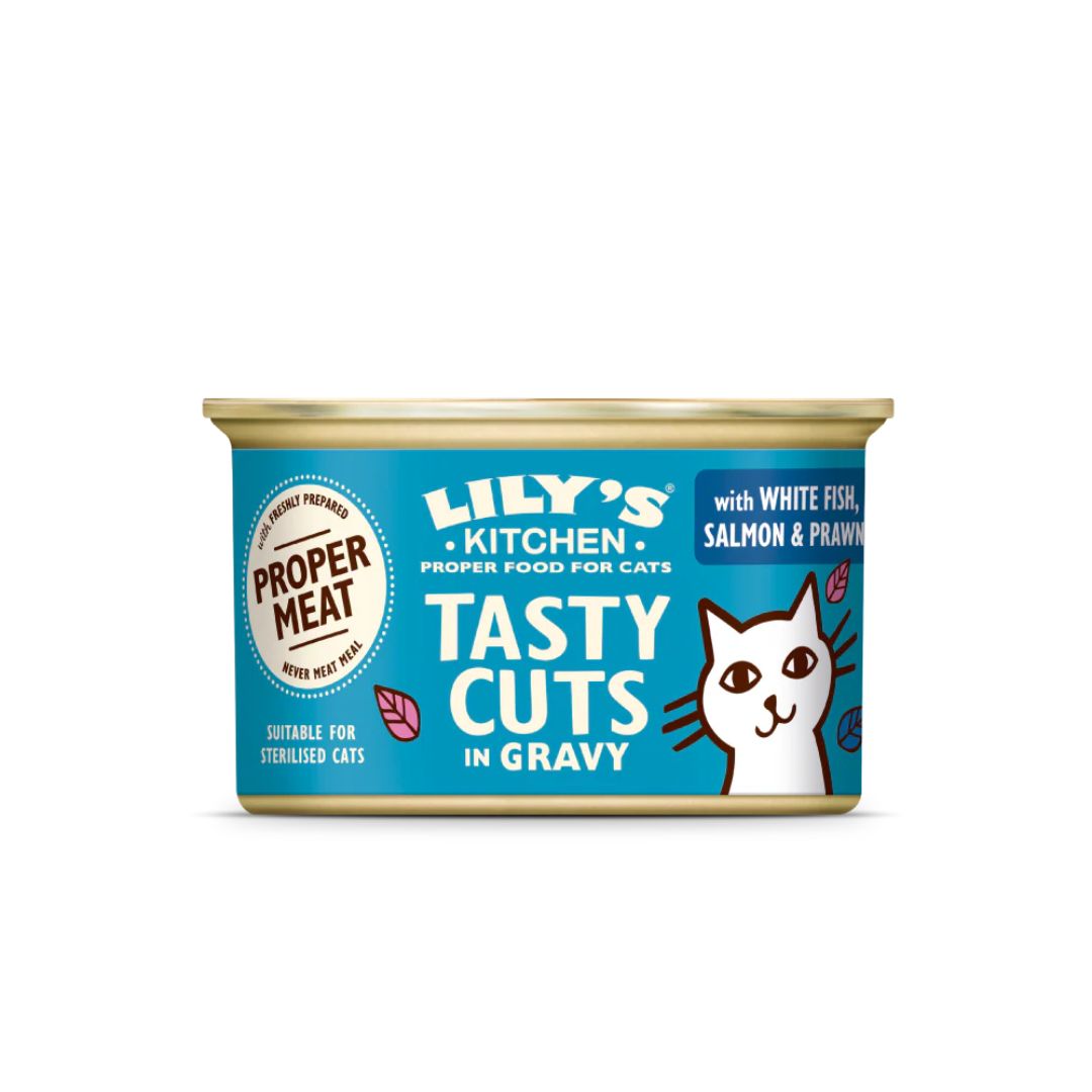 Lily's Kitchen - Tasty Cuts Ocean Fish Cat Complete Wet Food 85g ...
