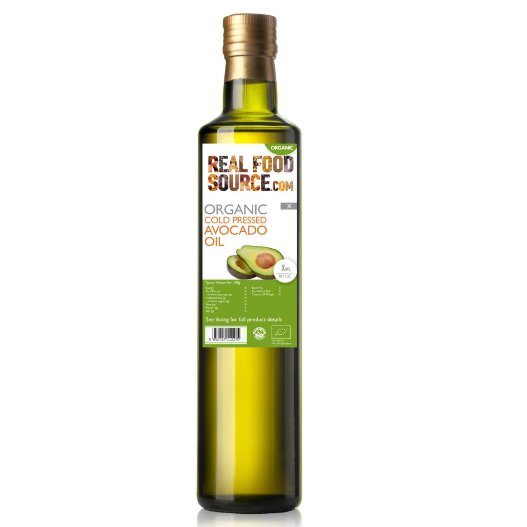 Organic Cold Pressed Avocado Oil – RealFoodSource