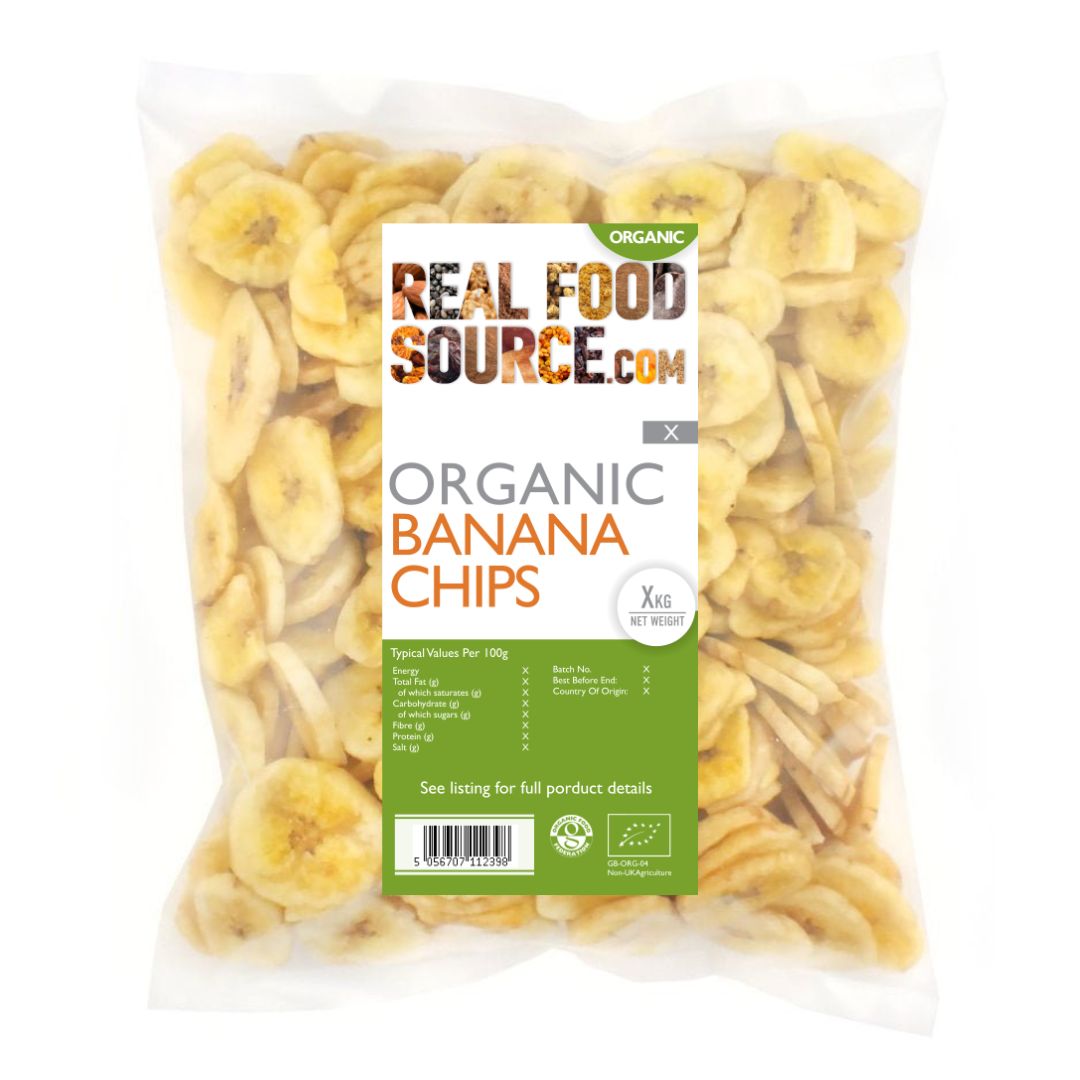 Organic Banana Chips – RealFoodSource