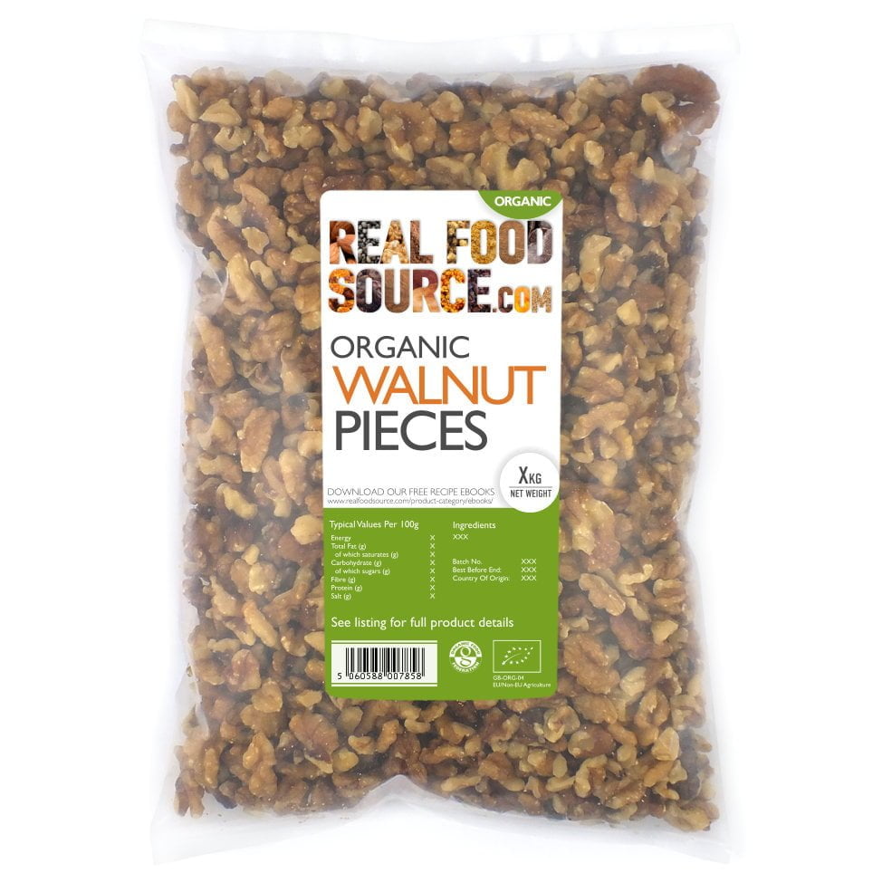 Organic Walnut Pieces – RealFoodSource