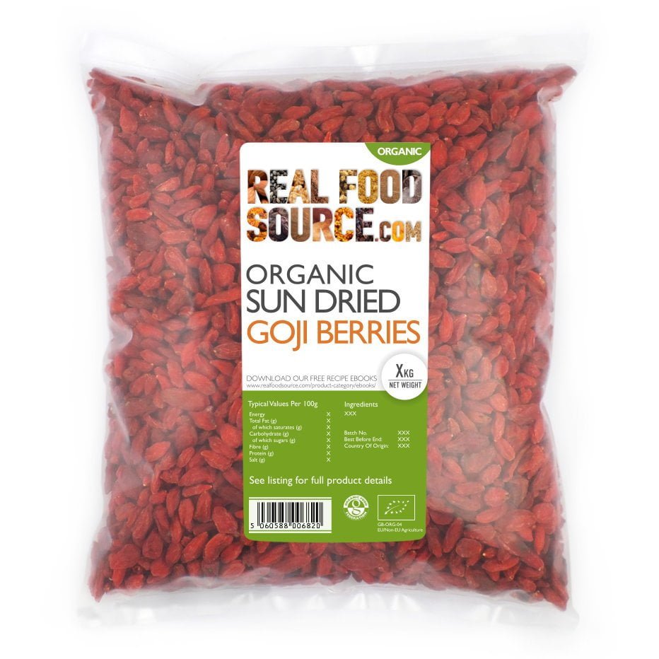 Organic Dried Goji Berries – RealFoodSource