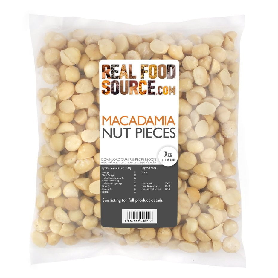 Macadamia Nut Pieces – RealFoodSource