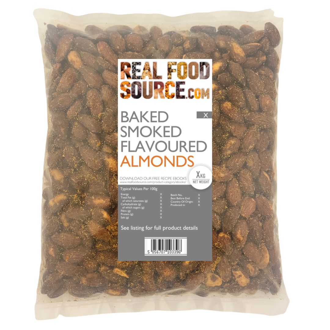 Baked Smoked Flavoured Almonds – RealFoodSource