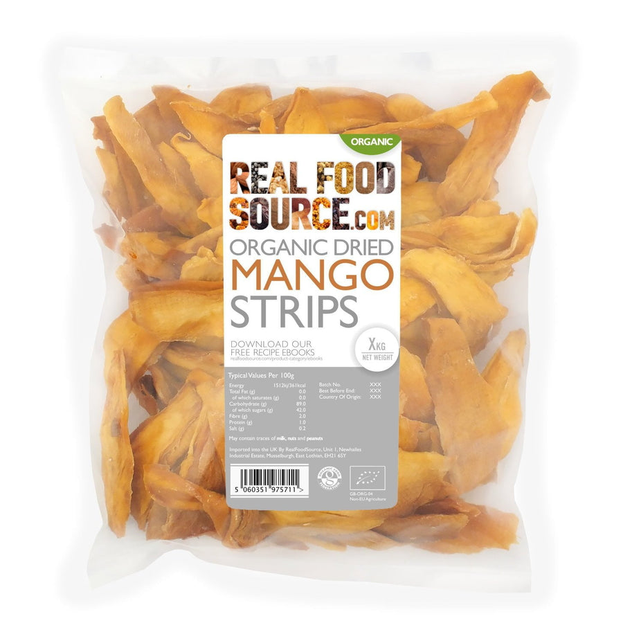 Organic Mango Strips – RealFoodSource
