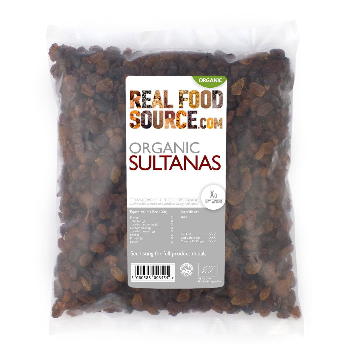 Organic Sultanas – RealFoodSource
