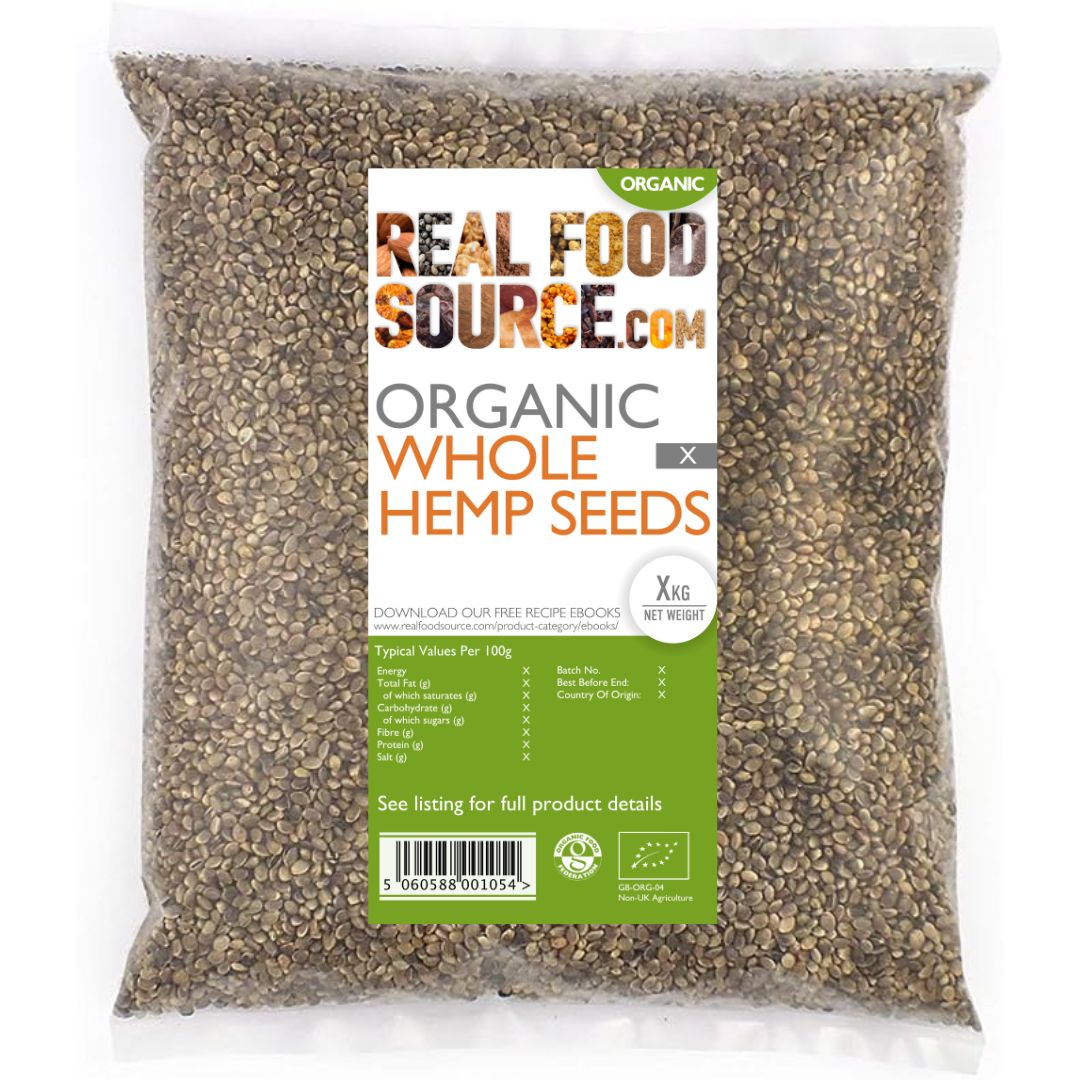 Organic Whole Hemp Seeds – RealFoodSource