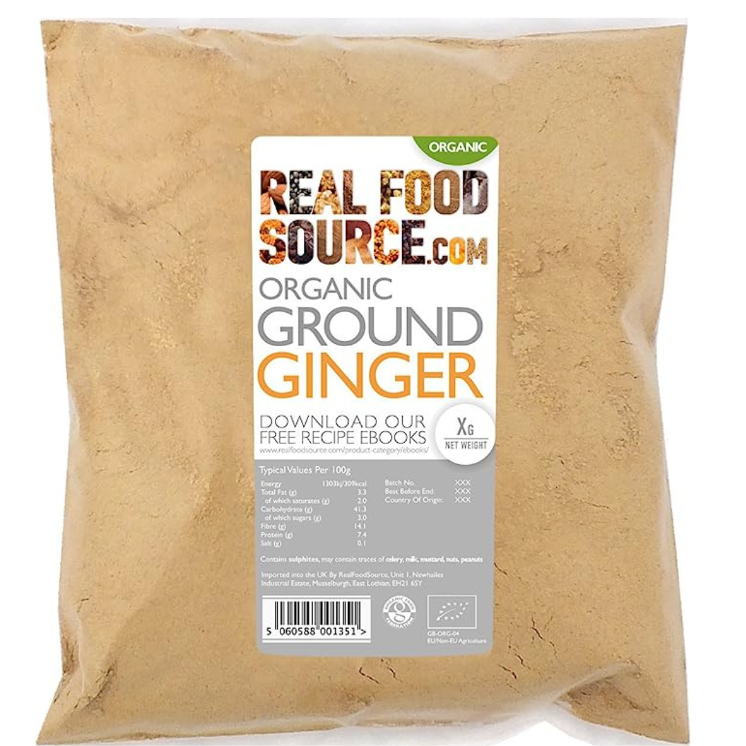 Organic Ground Ginger – RealFoodSource
